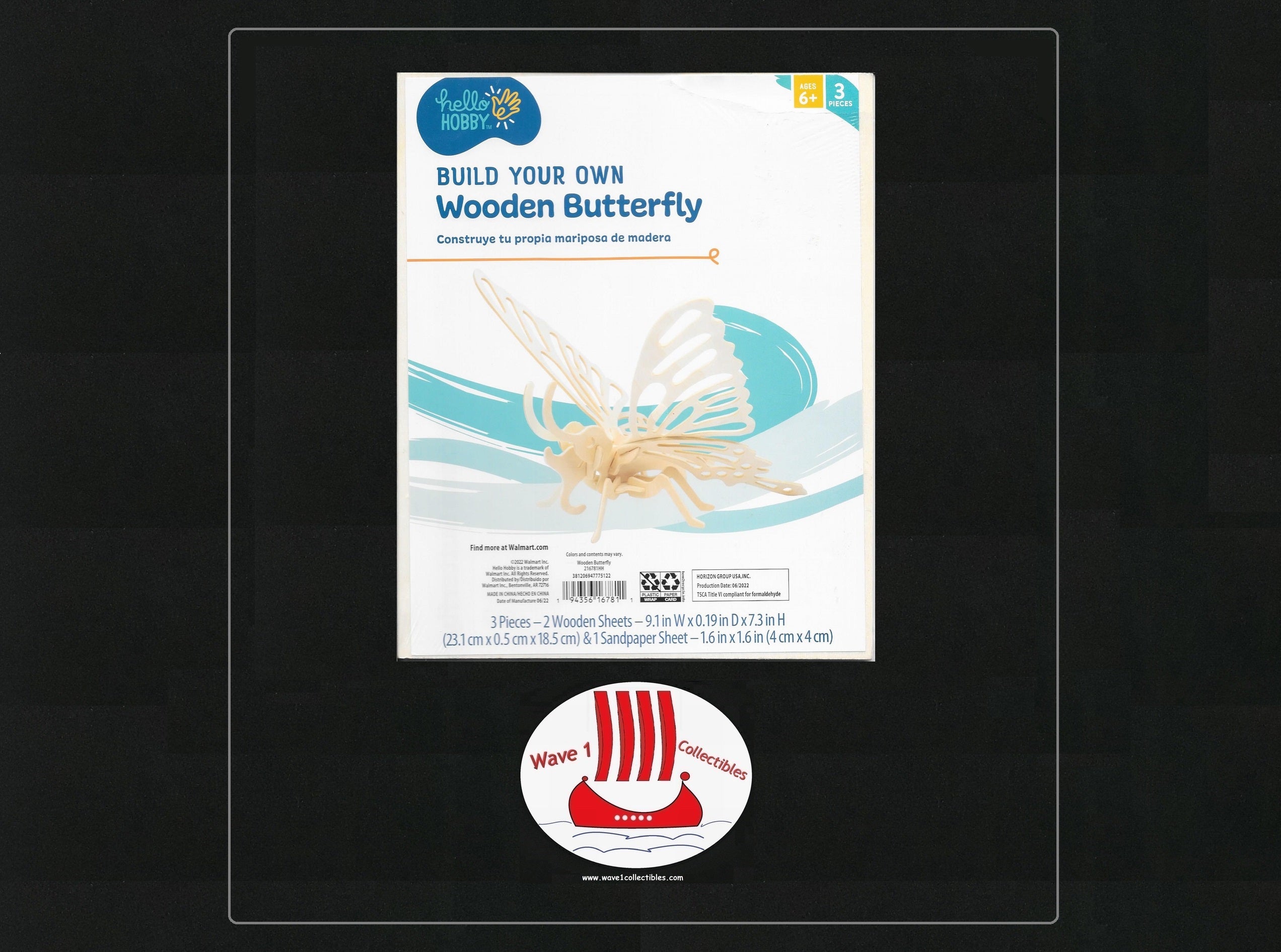 Build Your Own Wooden Butterfly | Woodcraft For Kids – wave1collectibles